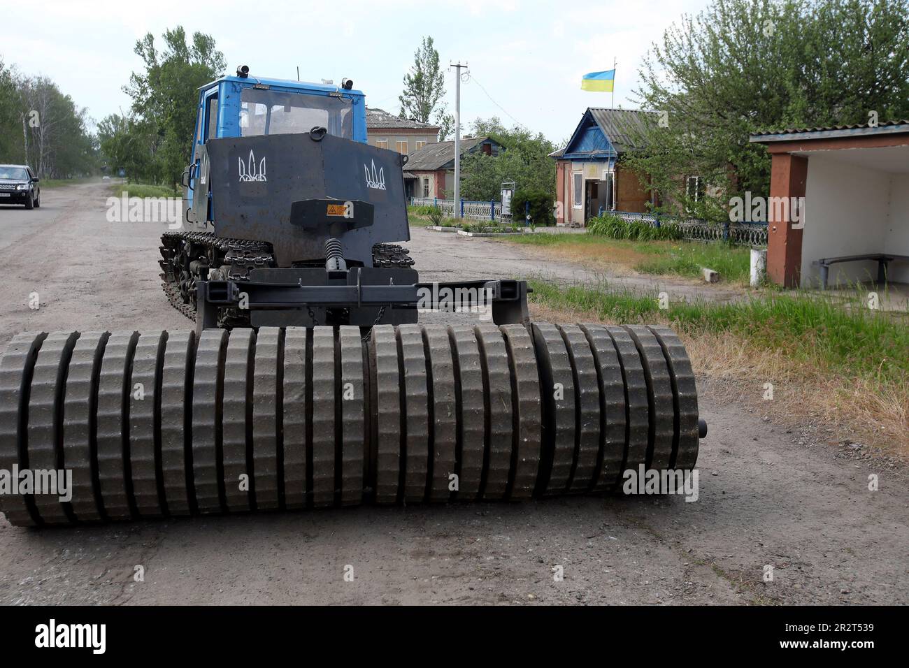 Non Exclusive: KHARKIV REGION, UKRAINE - MAY 19, 2023 - A humanitarian ...