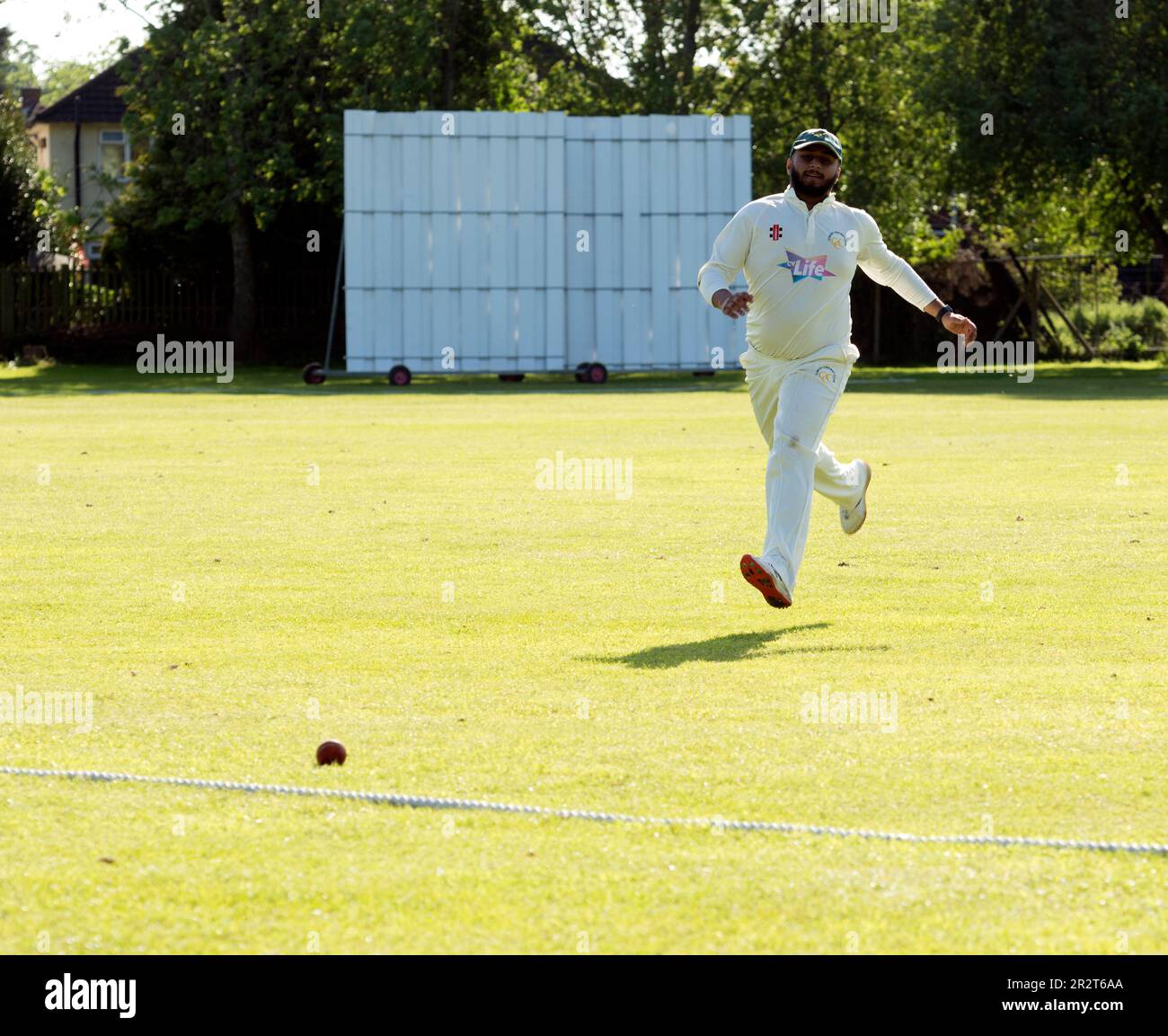 Cricket boundary hi-res stock photography and images - Alamy