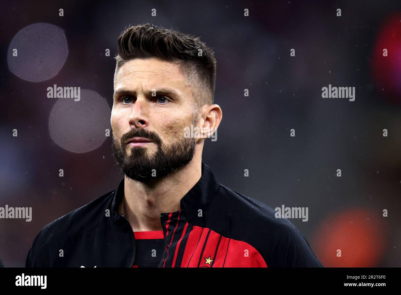 Milano, Italy. 20th May, 2023. Olivier Giroud of Ac Milan looks on ...