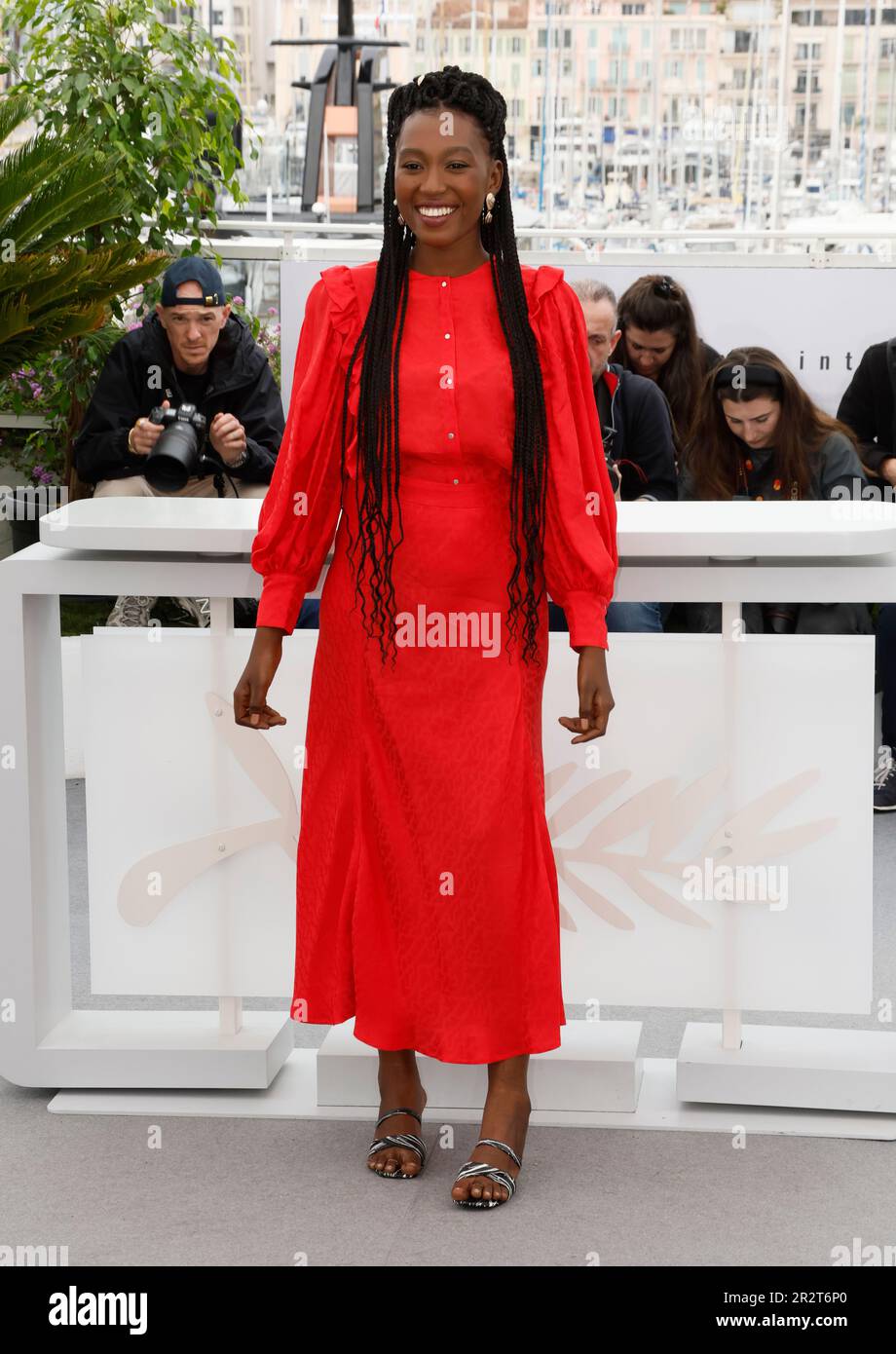 Khady Mane poses for photographers at the photo call for the film ...