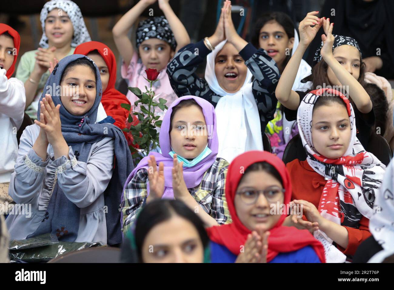 Tehran, Tehran, Iran. 21st May, 2023. Iranian girls attend Girl's Day ...