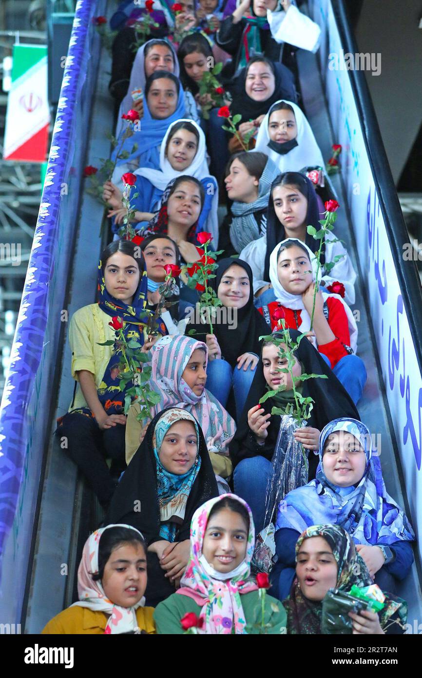 Tehran, Tehran, Iran. 21st May, 2023. Iranian girls attend Girl's Day ...