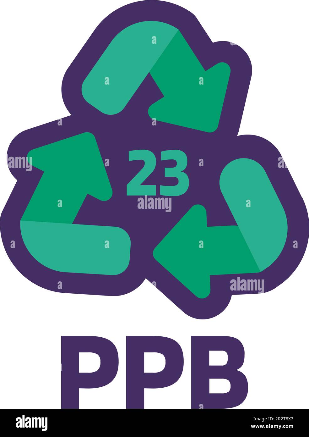 Notice PPB number 23 for industrial products marking. Recycle code for ...