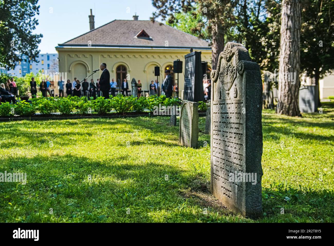 Brno, Czech Republic. 21st May, 2023. The commemorative event paying ...