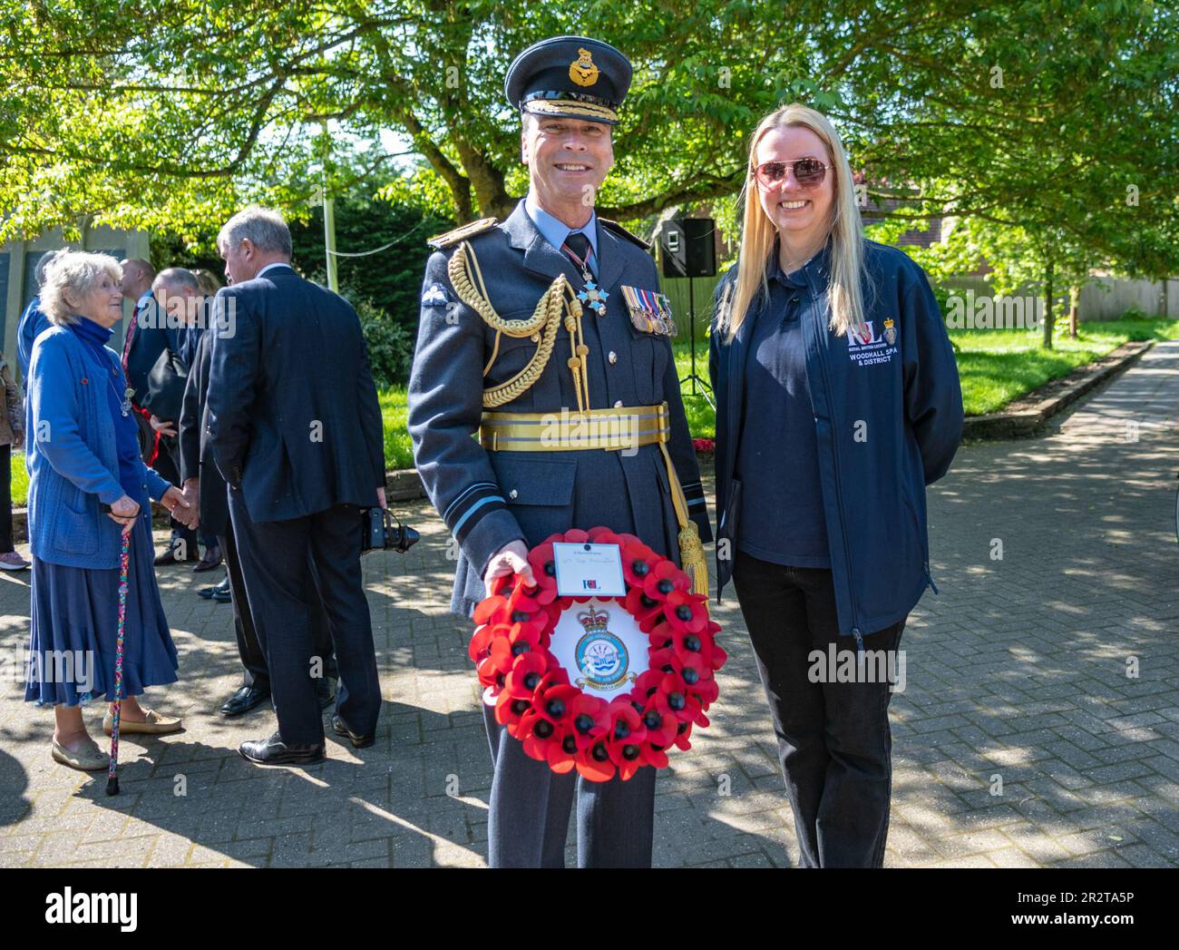 Veterans and members of 617 Squadron and the Royal Air Force attend a ...