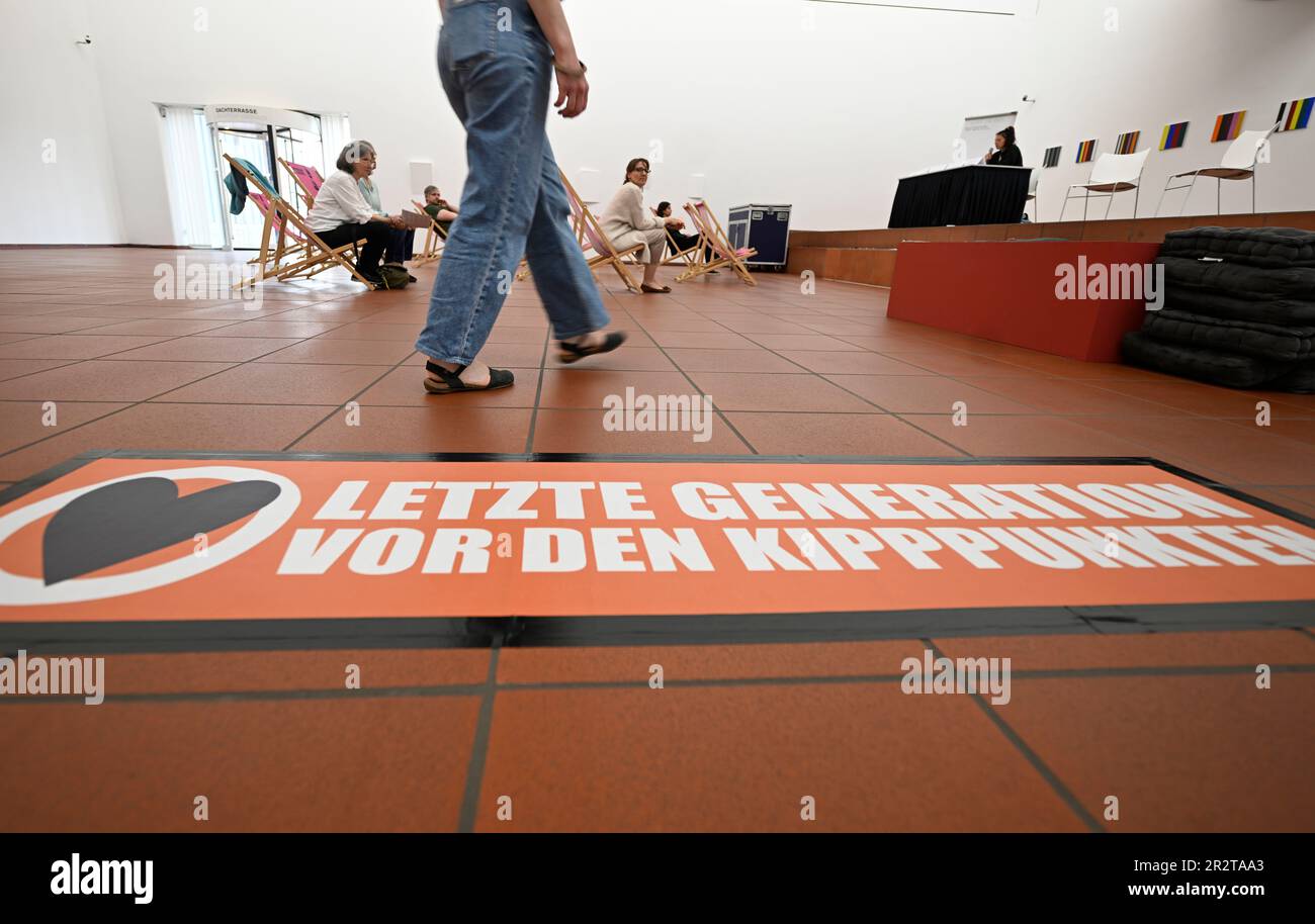 Cologne, Germany. 21st May, 2023. Climate activists of the Last ...