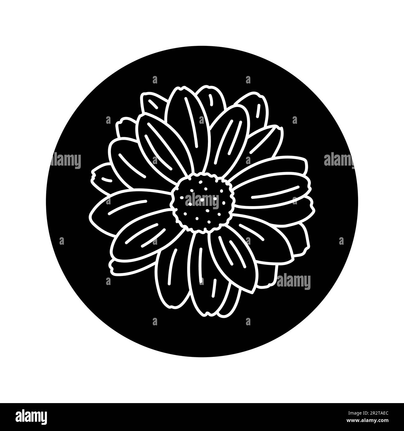 Daisy clipart Black and White Stock Photos & Images - Alamy