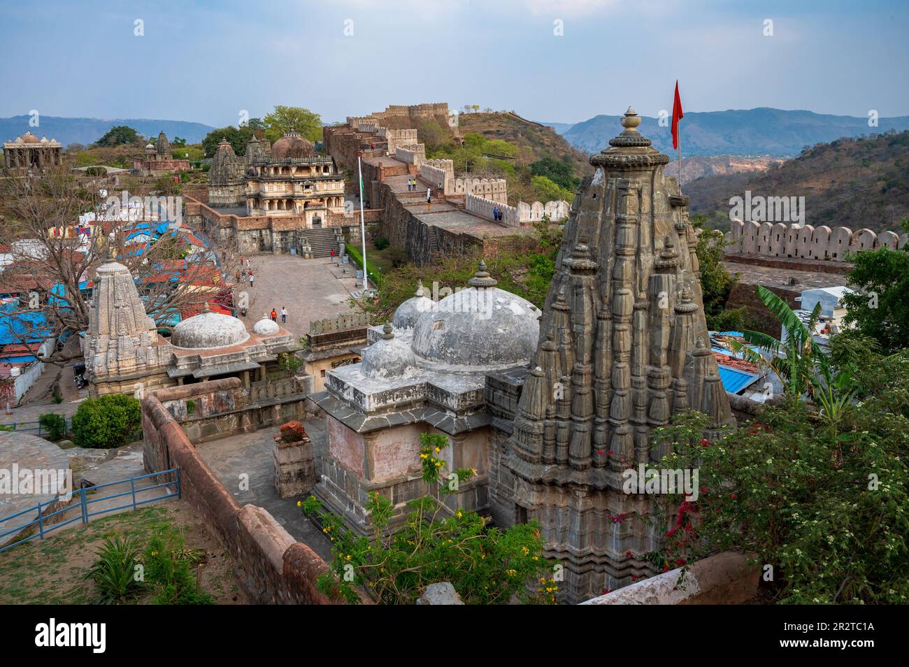 Royal Kumbhalgarh fort, Rajasthan, India Stock Photo - Alamy