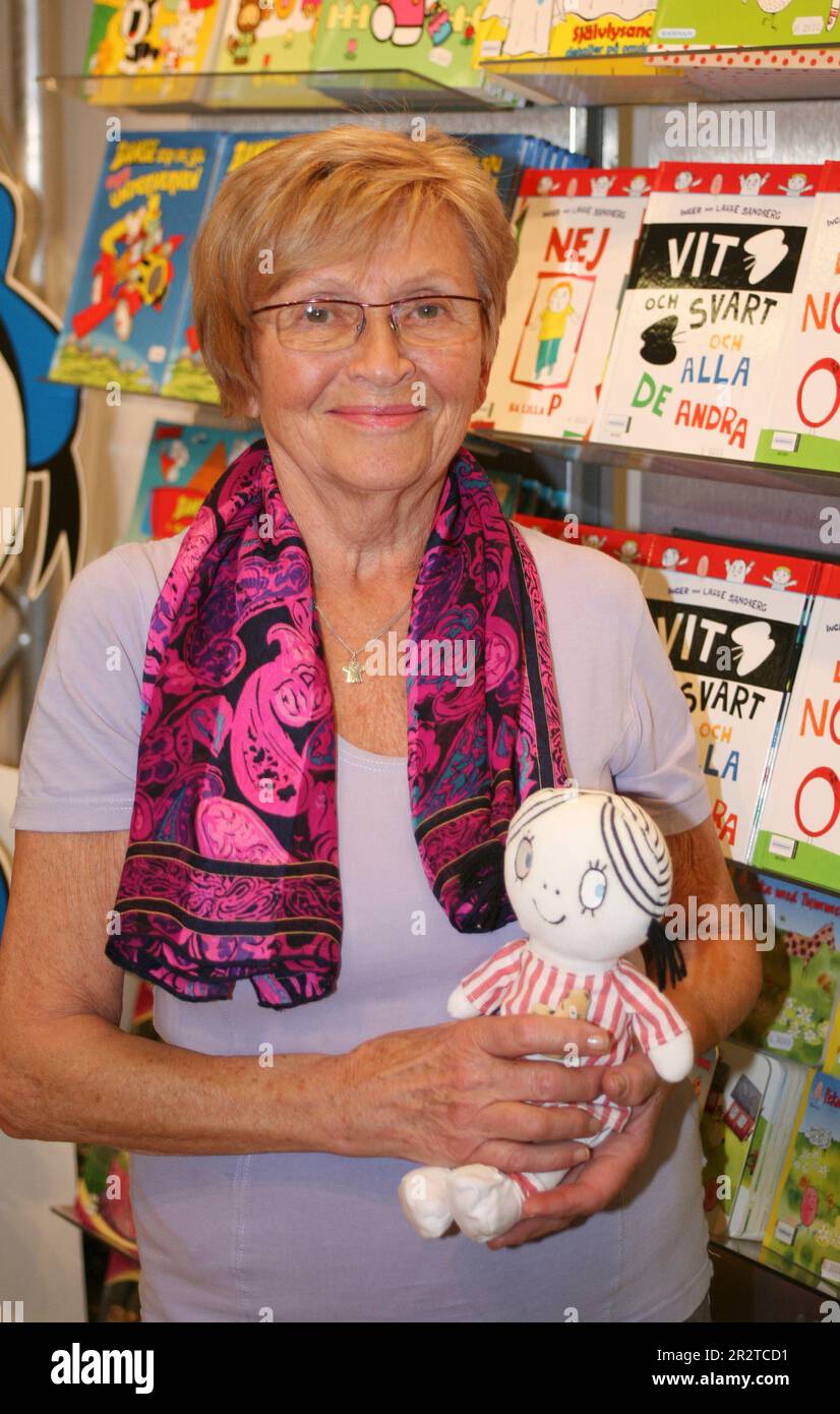 INGER SANDBERG Swedish children«s book author with a large number of ...