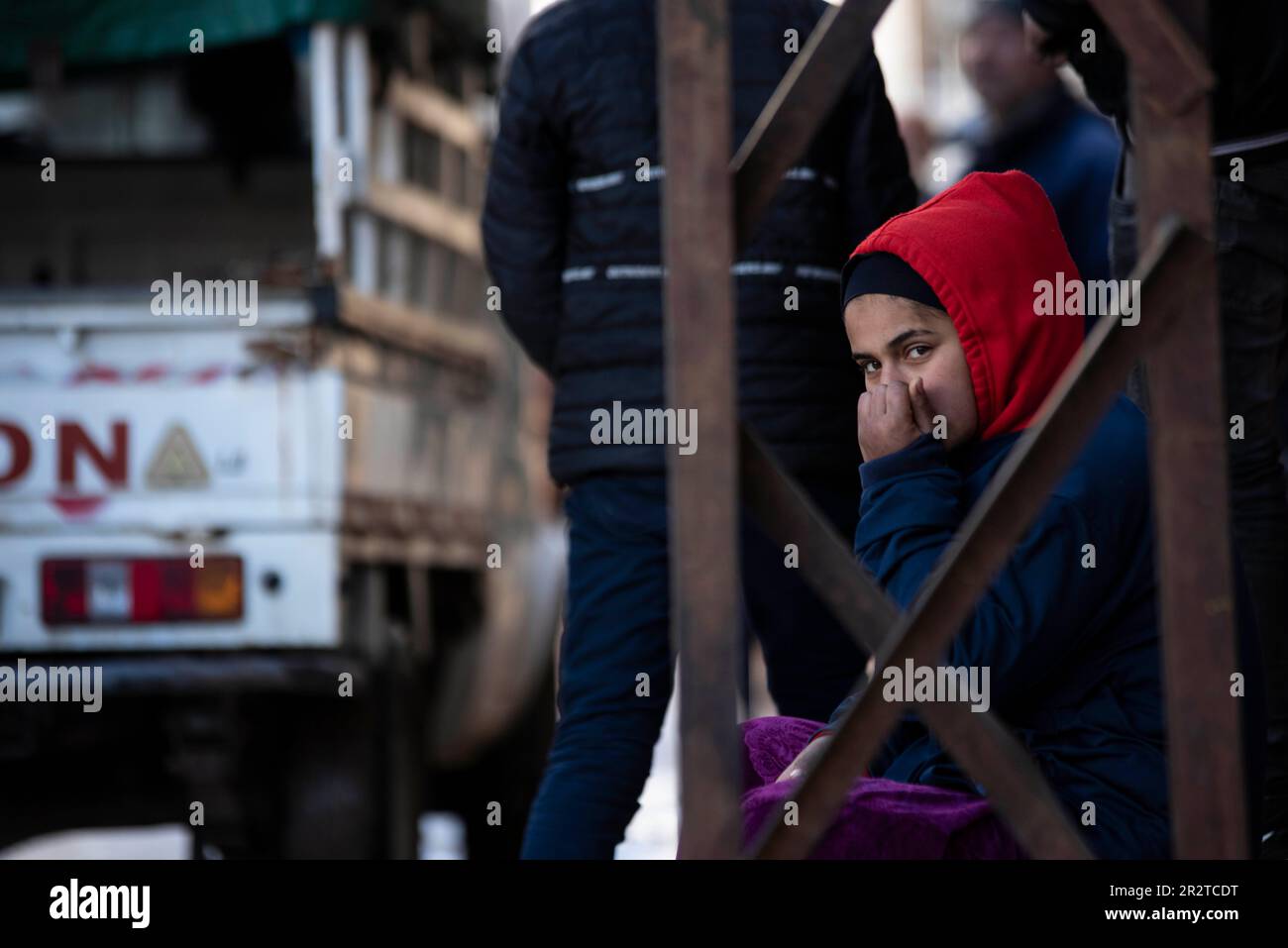 photos show the earthquake devastation in Syria Stock Photo - Alamy
