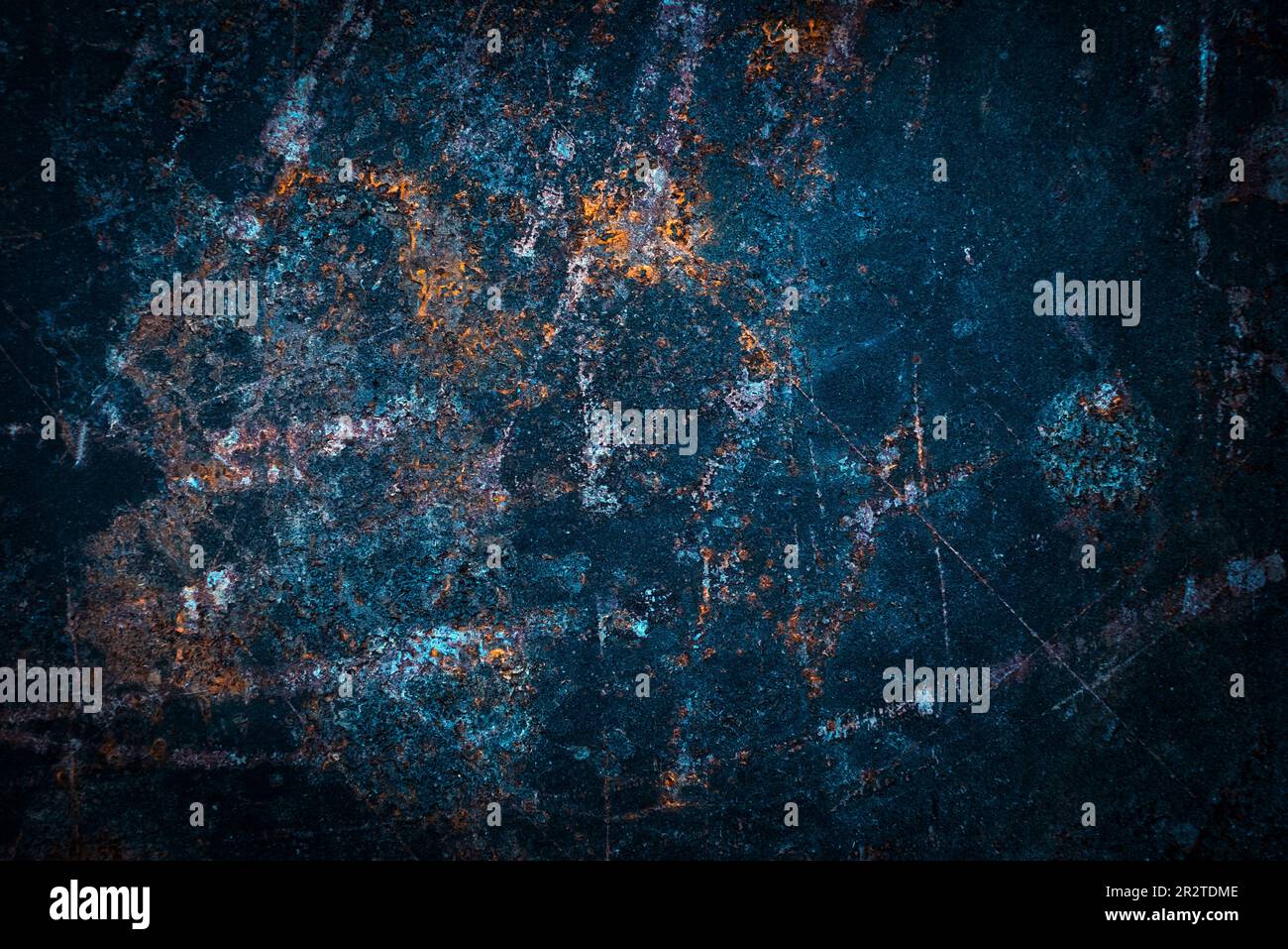 Texture of rusty metal. Metal background with corrosion and scratches ...