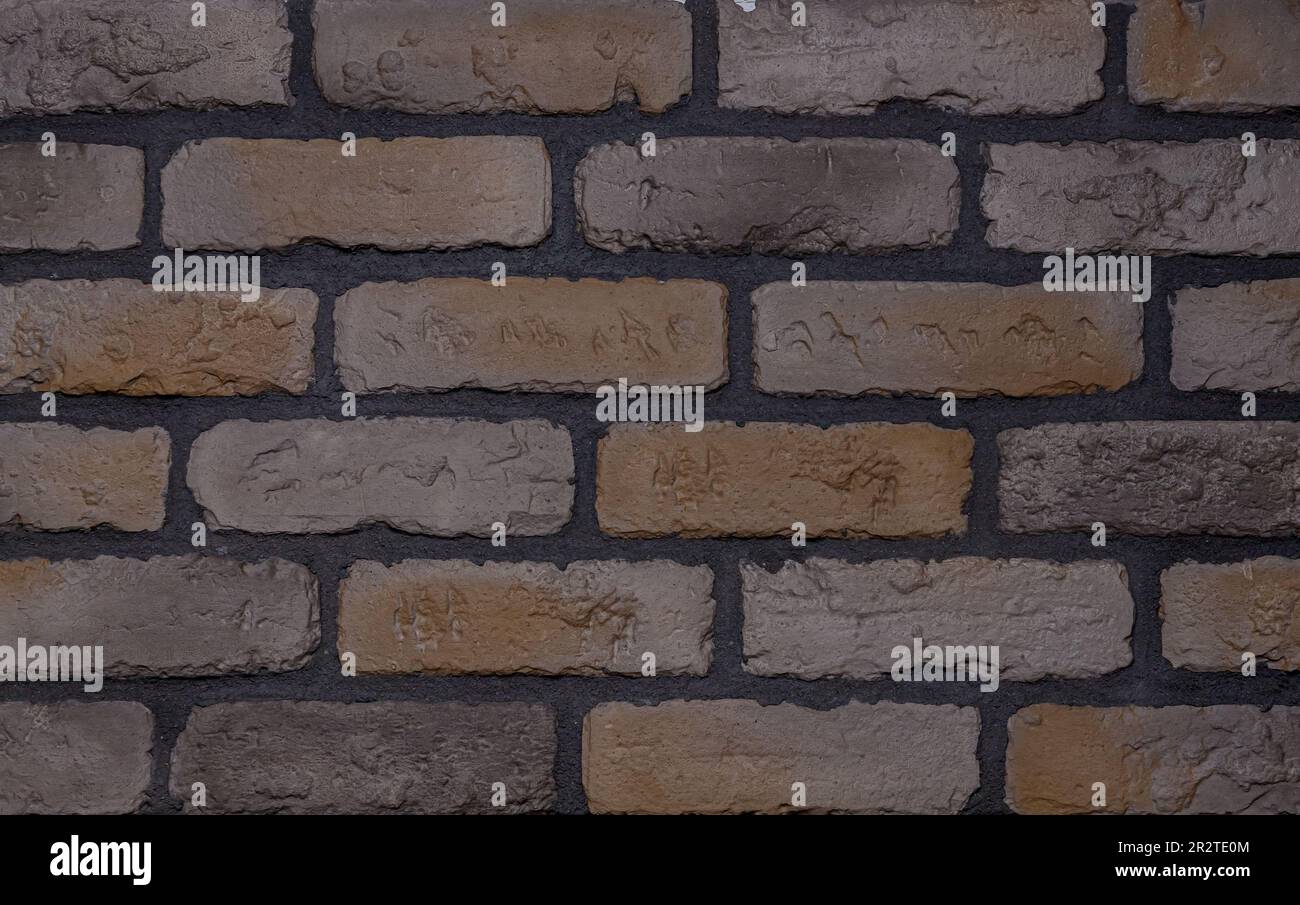 Dark brick background hi-res stock photography and images - Alamy