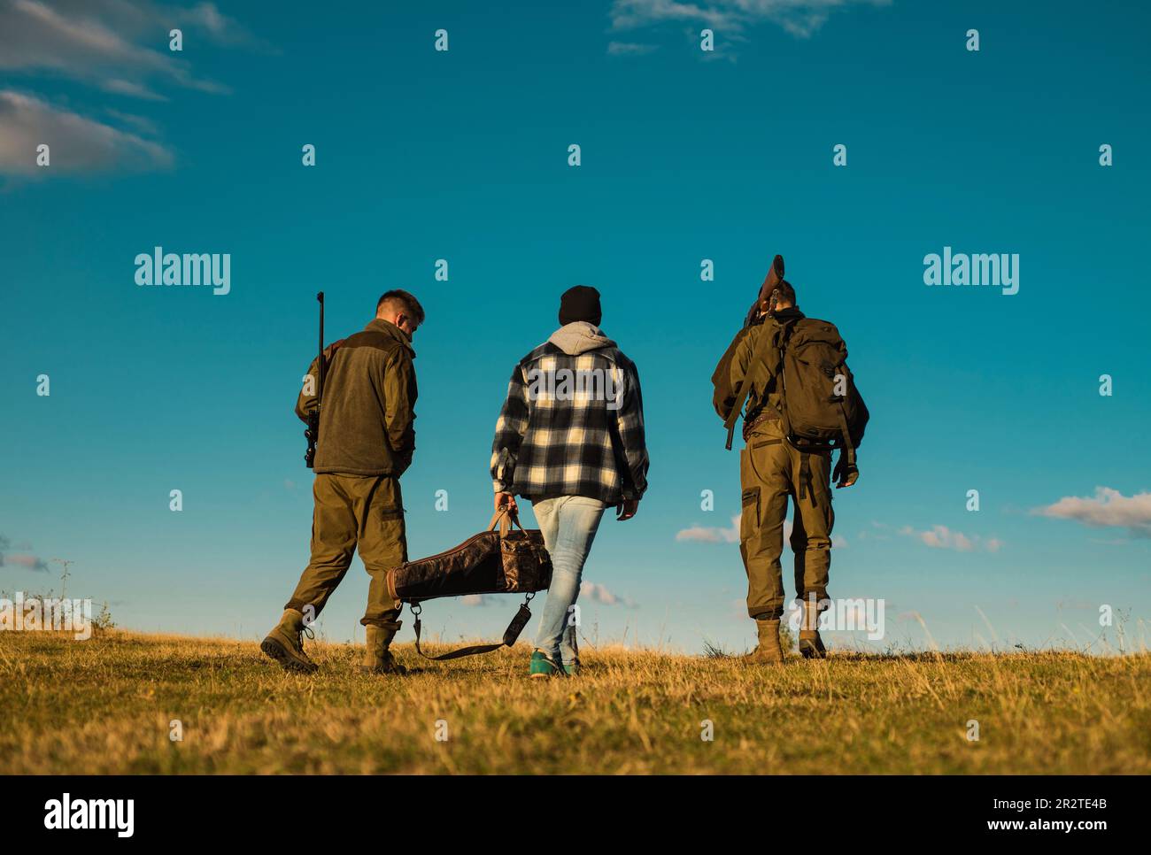 Hunters with shotgun gun on hunt. Hunting Gear - Hunting Supplies and ...