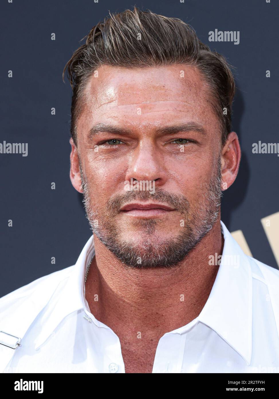 UNIVERSAL CITY, LOS ANGELES, CALIFORNIA, USA - MAY 20: Alan Ritchson ...
