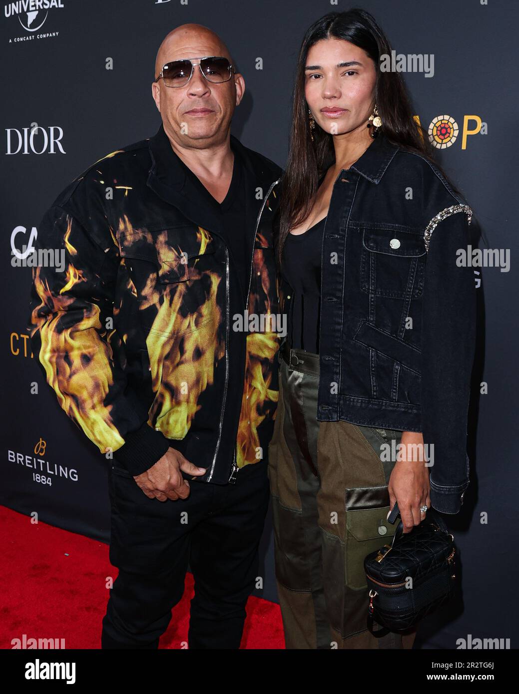 UNIVERSAL CITY, LOS ANGELES, CALIFORNIA, USA - MAY 20: Vin Diesel and ...