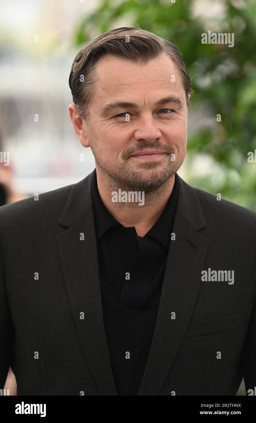 Leonardo DiCaprio attending the photocall for Killers of The Flower ...