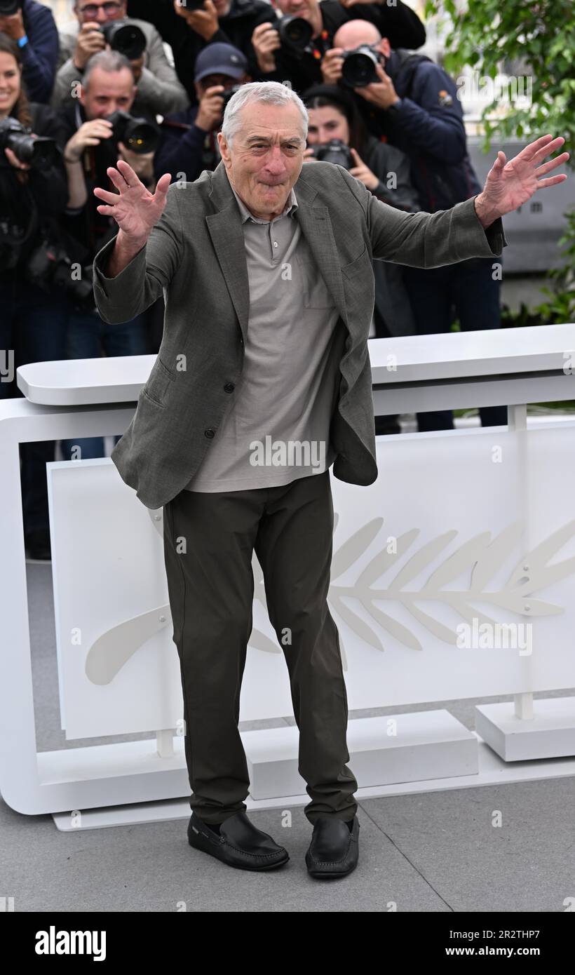 Robert De Niro attending the photocall for Killers of The Flower Moon ...