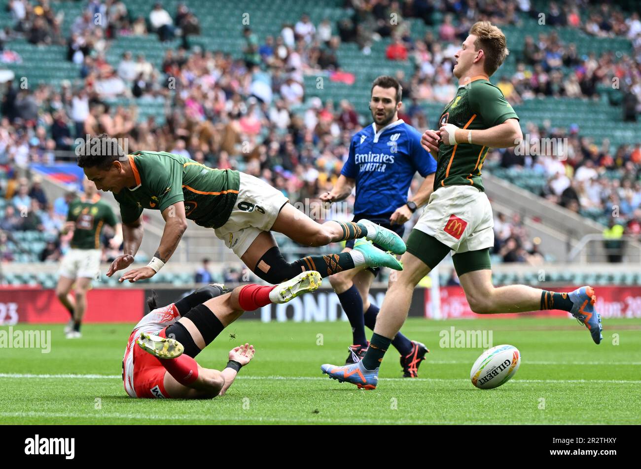 London, UK. . 21st May, 2023. 21st May 2023; Twickenham Stadium, London ...