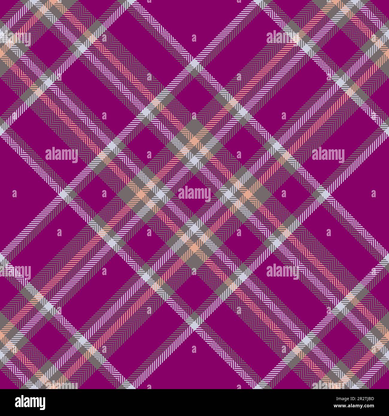 Plaid pattern vector. Check fabric texture. Seamless textile design for ...