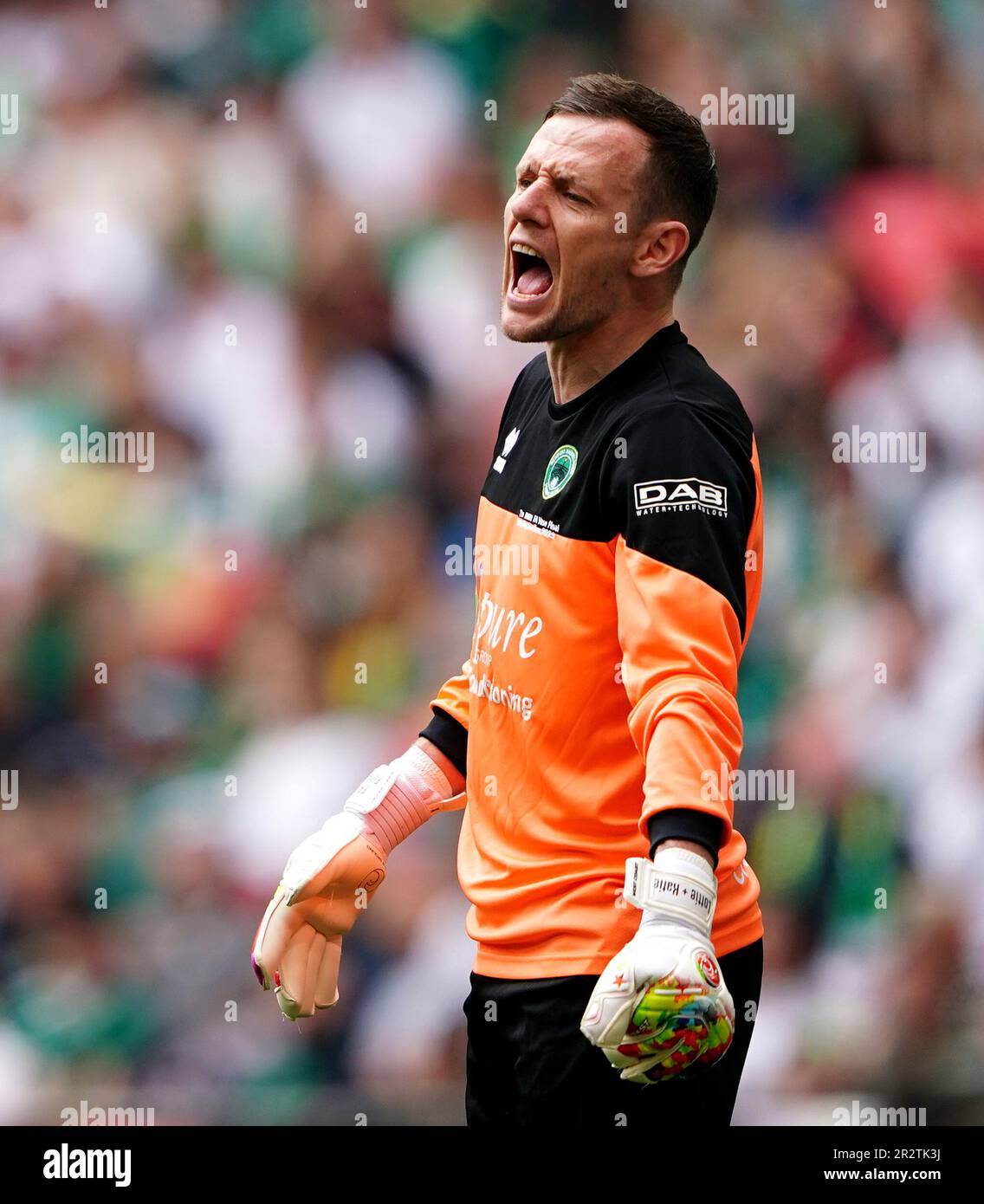 Newport Pagnell Town's Martin Conway during the Isuzu FA Vase Final at ...