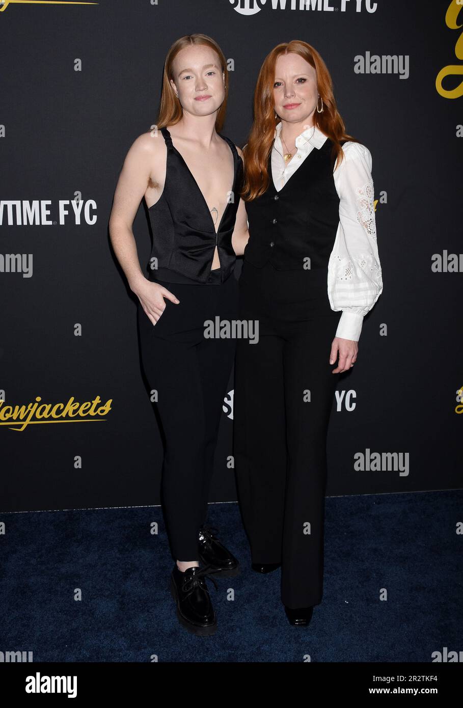 Los Angeles, USA. 20th May, 2023. Liv Hewson and Lauren Ambrose ...
