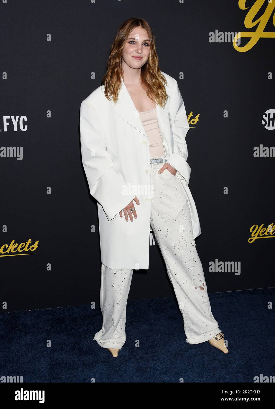 Los Angeles, USA. 20th May, 2023. Sophie Nelisse arriving to Showtime's “Yellowjackets” Season 2 ...