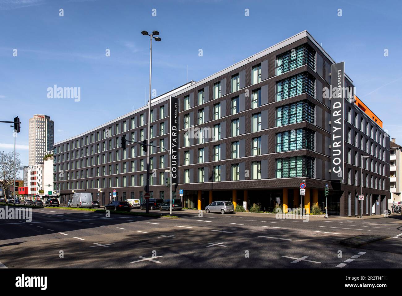 the Courtyard by Marriott Hotel on Turiner street, Cologne, Germany ...