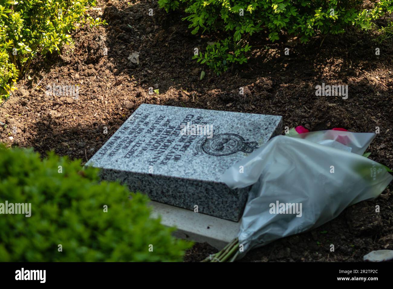 The family of Squadron Leader George ‘Leonard’ Johnny Johnson gather at ...