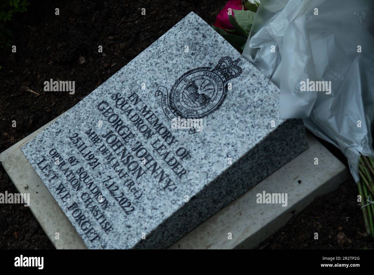 The family of Squadron Leader George ‘Leonard’ Johnny Johnson gather at ...