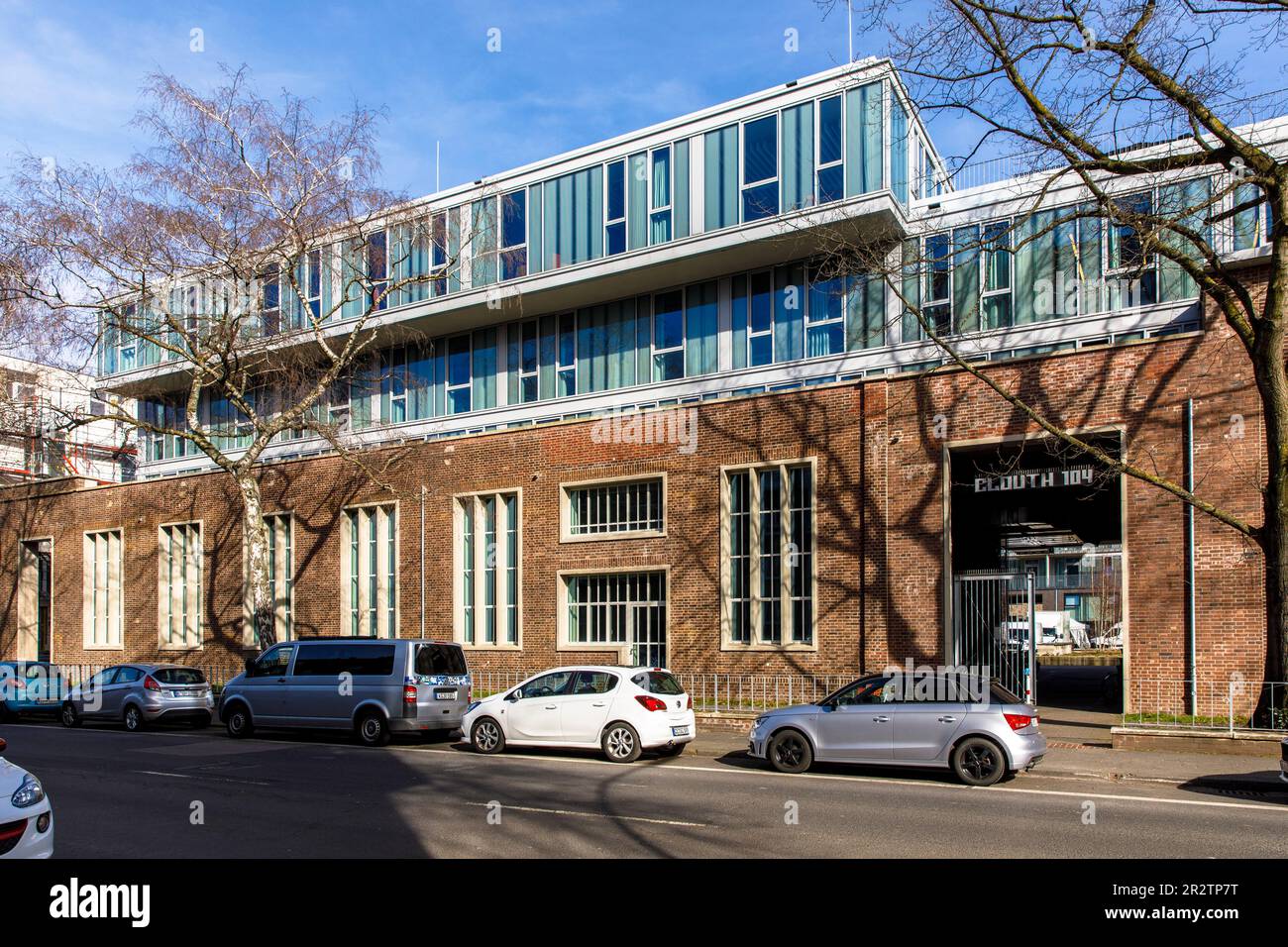 the residential and commercial building Clouth 104 with the historic ...