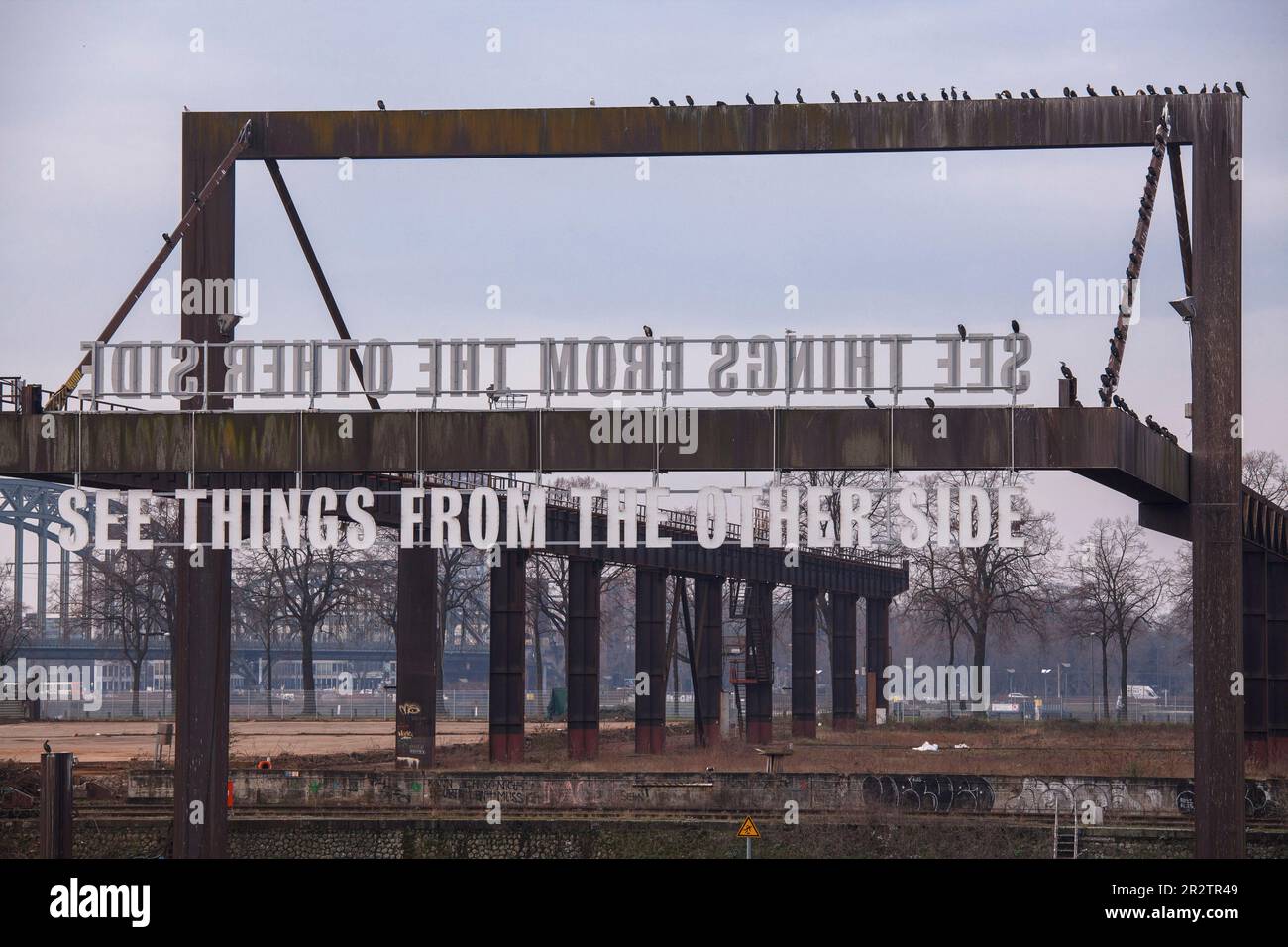 the art installation See things from the other side by Tim Etchells at ... the art installation See things from the other side by Tim Etchells at ...