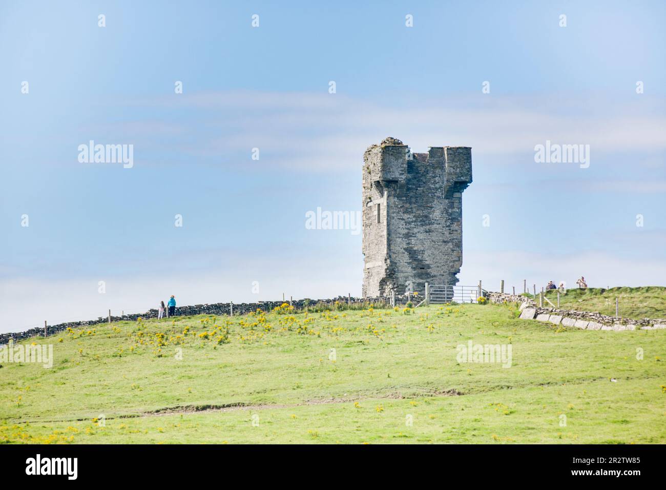 Picture of Moher fort Stock Photo - Alamy