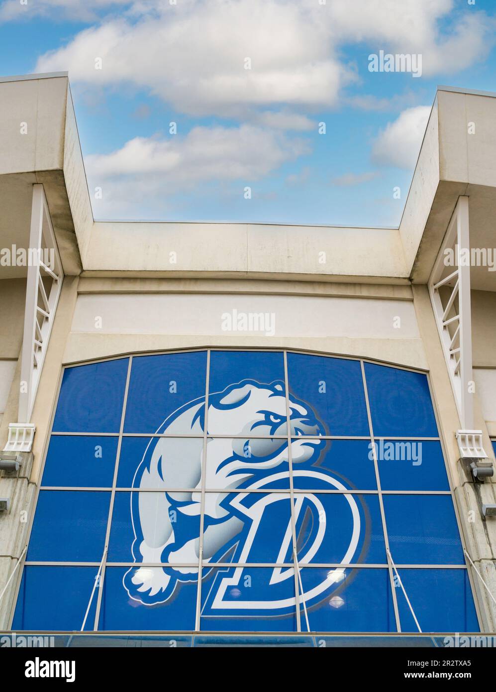 DES MOINES, IA, USA – NOVEMBER 5, 2022: The Knapp Center on the campus ...