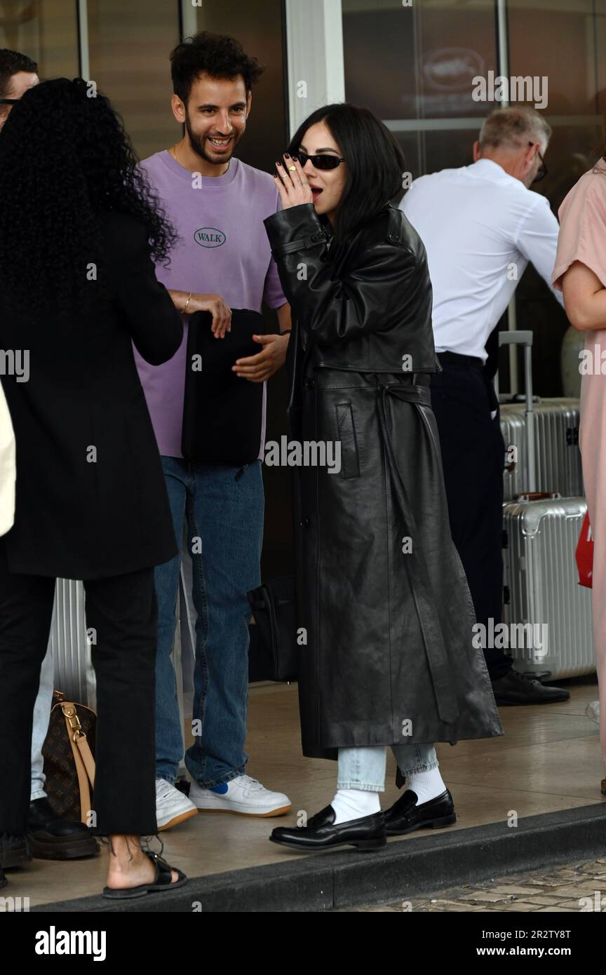 76th Cannes Film Festival 2023, Giulia De Lellis leaving the Hotel ...