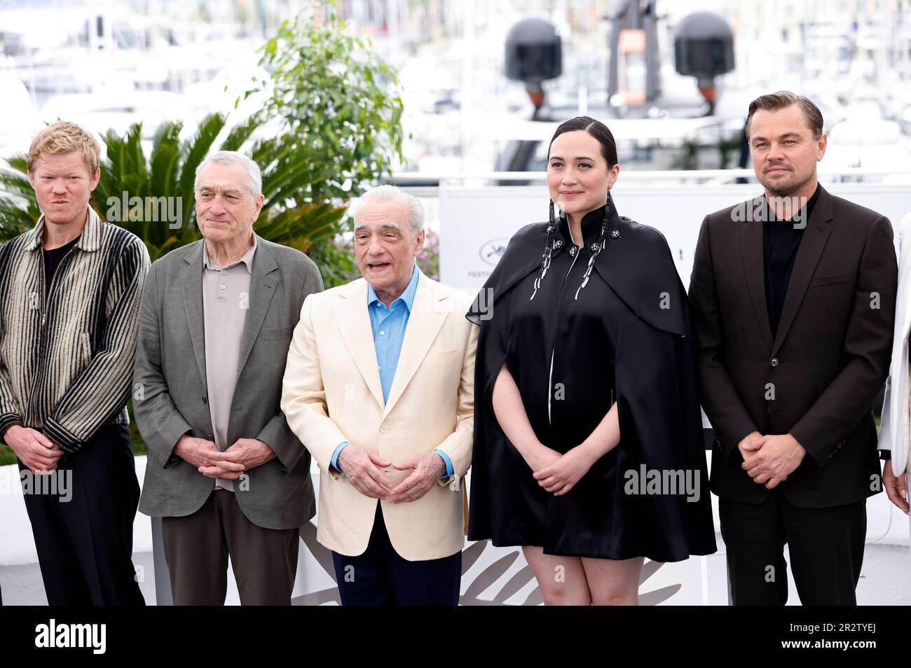 Cannes, France. 21st May, 2023. Jesse Plemons, Robert De Niro, Martin ...