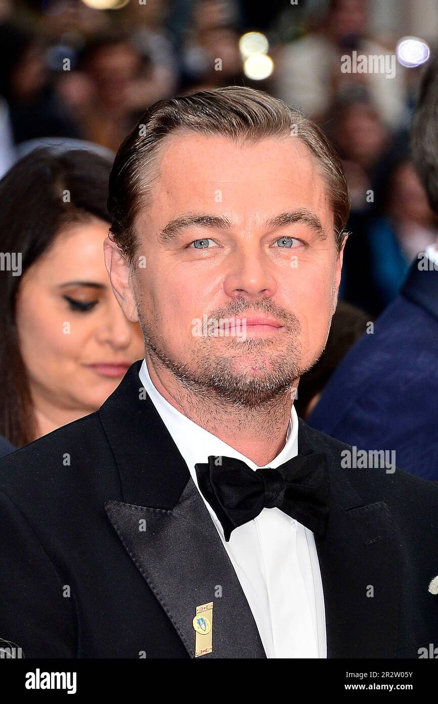 Leonardo DiCaprio attends the premiere of „Killers of the Flower Moon ...