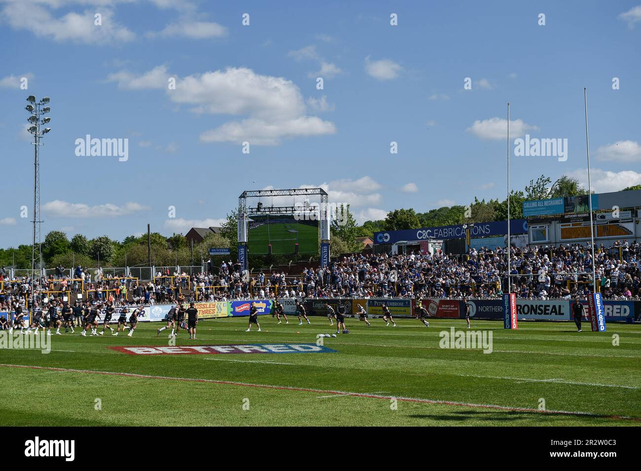 Castleford, England - 21st May 2023 - Mend a Hose Stadium general view ...