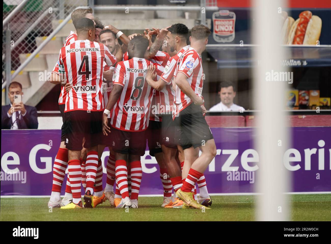 ROTTERDAM - Mica Pinto of Sparta Rotterdam 2-1 during the Dutch ...