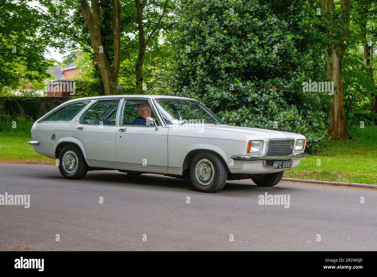 1978 70s seventies Grey VAUXHALL VX 1759cc Petrol saloon; at the Lytham ...