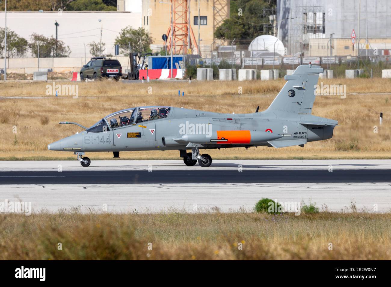 Luqa, Malta - May 18, 2023: Italian Air Force Aermacchi MB-339CD (REG ...