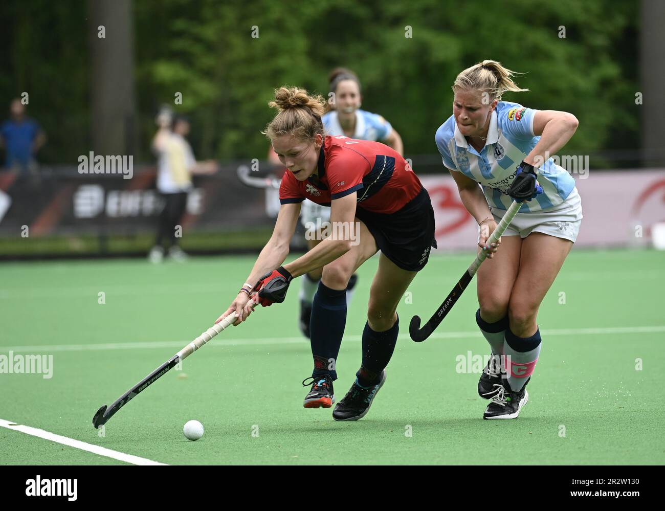 Brasschaat, Belgium. 21st May, 2023. Dragon's Delphine Marien and ...