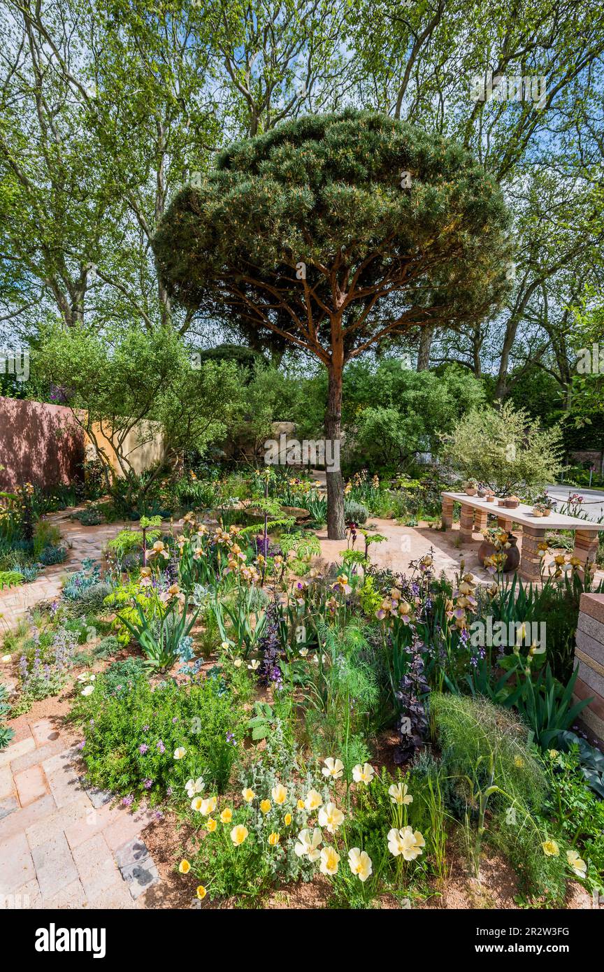 London, UK. 21st May, 2023. The Nurture Landscapes Garden, show garden ...