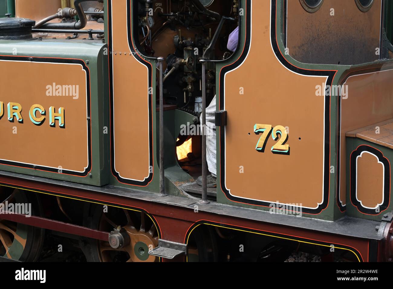 Fire box of a steam locomotive hi-res stock photography and images - Alamy