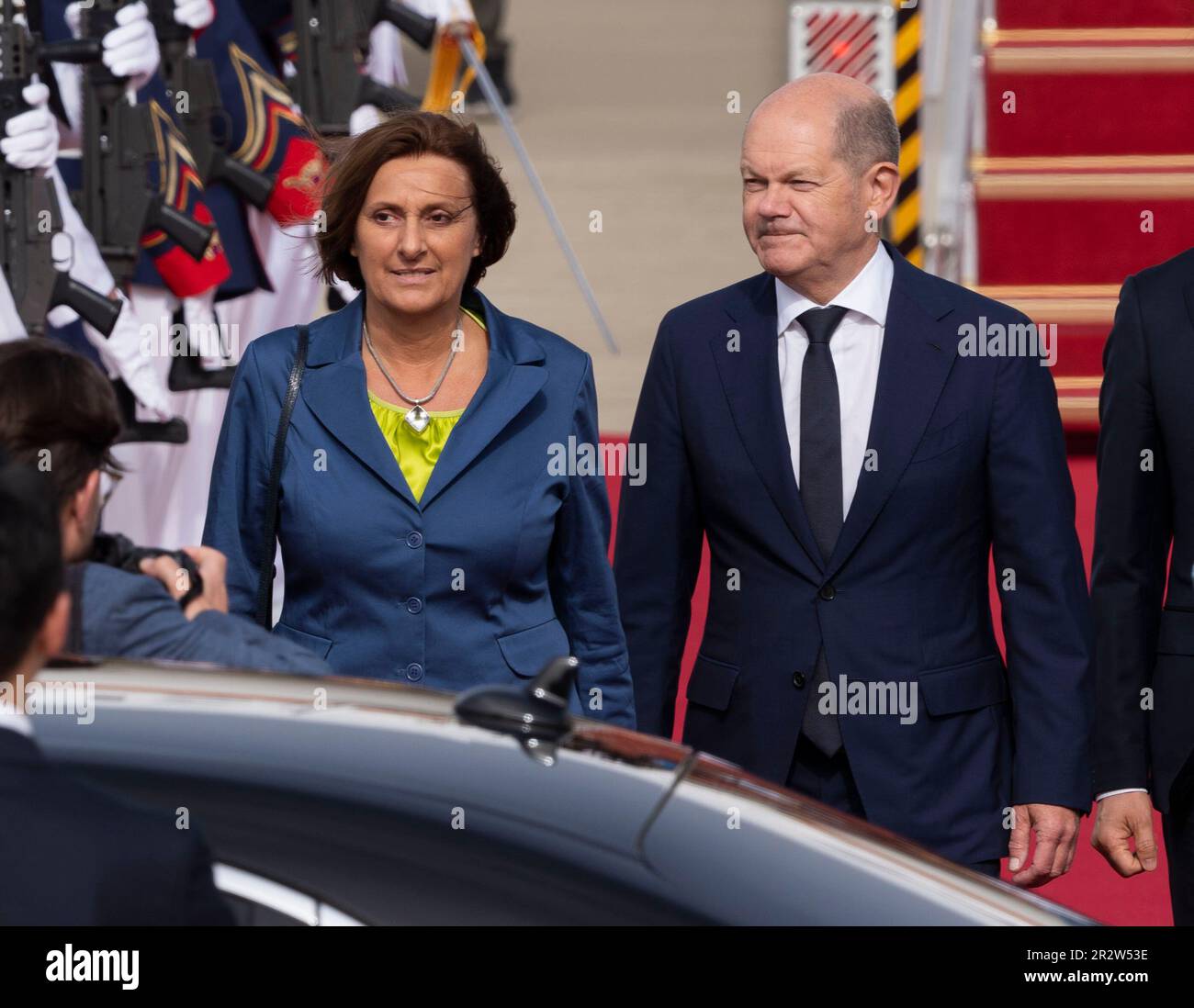 Seoul, South Korea. 21st May, 2023. German Chancellor Olaf Scholz (SPD ...