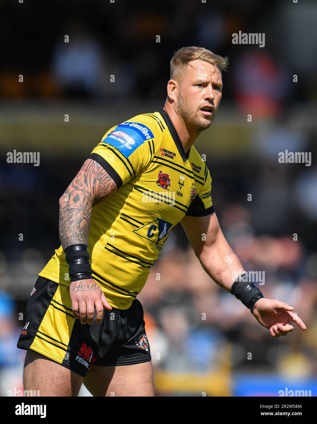 Castleford, England - 21st May 2023 - Joe Westerman of Castleford ...