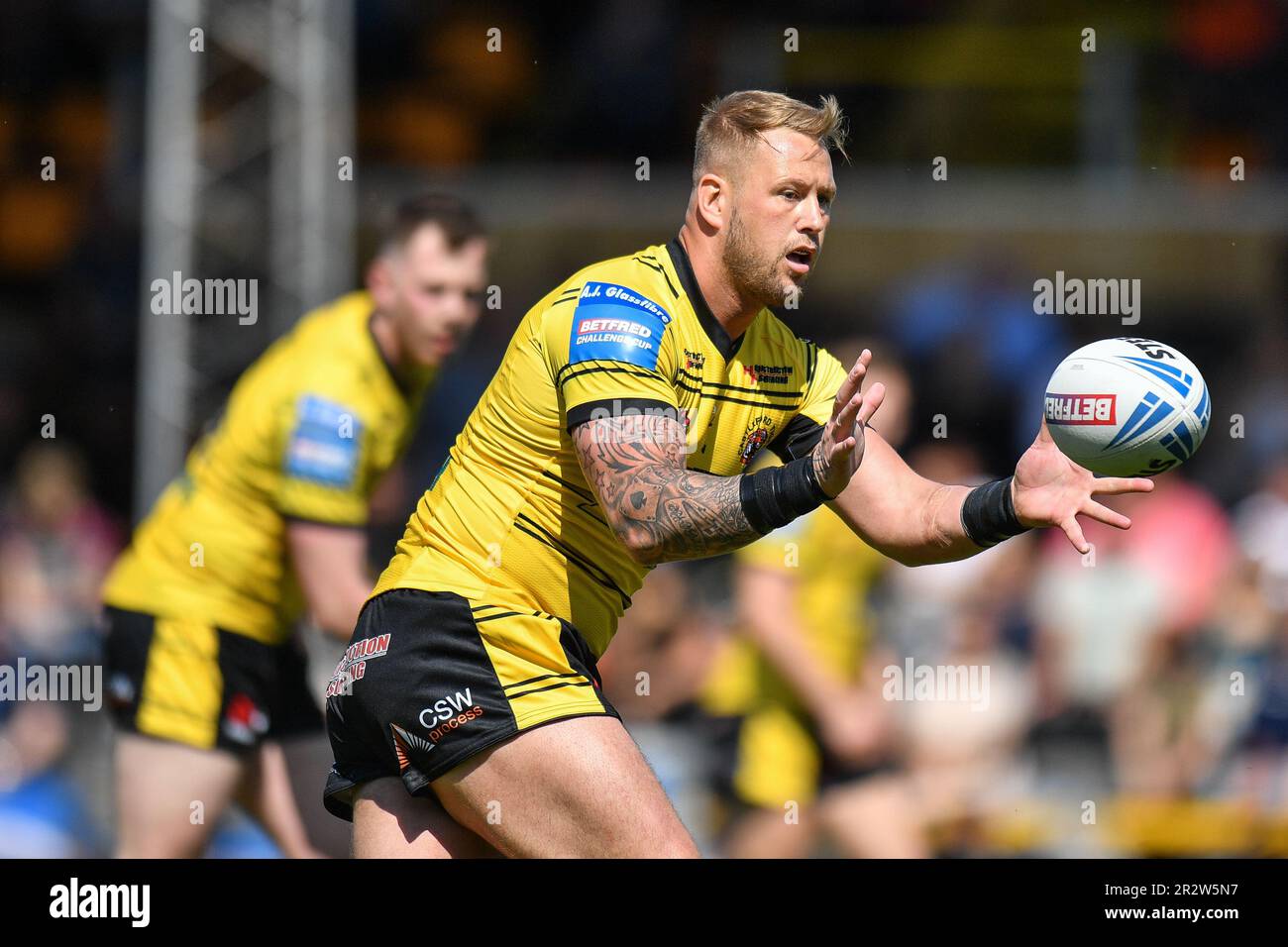 Castleford, England - 21st May 2023 - Joe Westerman of Castleford ...