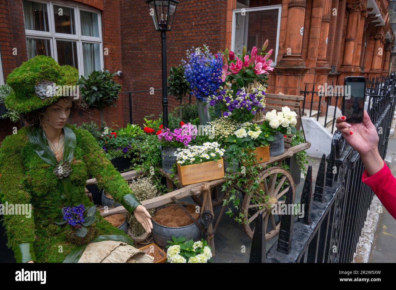 The Sloane Club, London, UK. 21st May, 2023. Flowers in Film is the ...