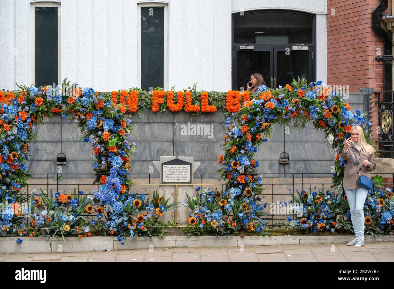 The Lister Hospital, London, UK. 21st May, 2023. A striking floral ...