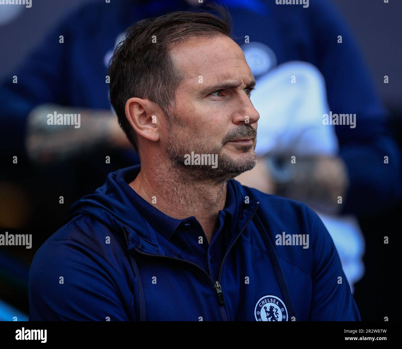 Frank Lampard manager of Chelsea during the Premier League match ...