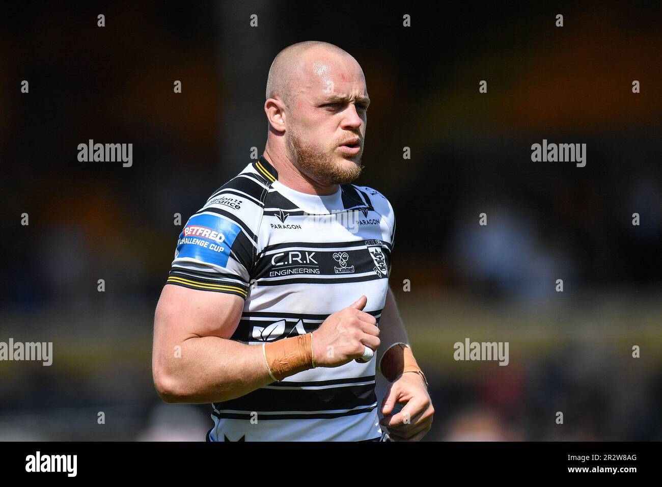 Castleford, England - 21st May 2023 - Try scorer Adam Swift (2) of Hull ...
